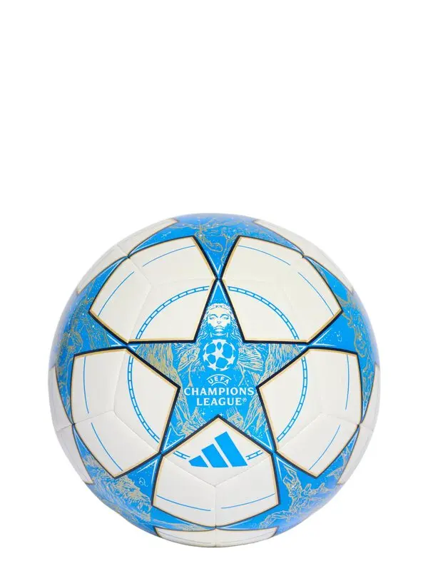 Adidas Ucl Training 25/26 League Stage Ball - White / Dark Blue / Pantone / Matte Gold