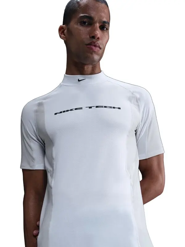 Nike Dri-fit Short-sleeve Base Layer - White