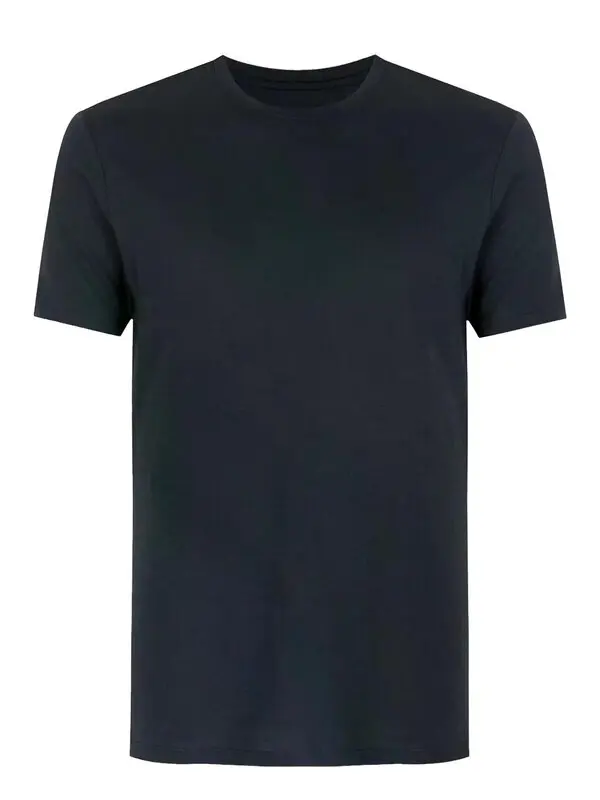 Armani Exchange Crew-neck Cotton T-shirt - Blue
