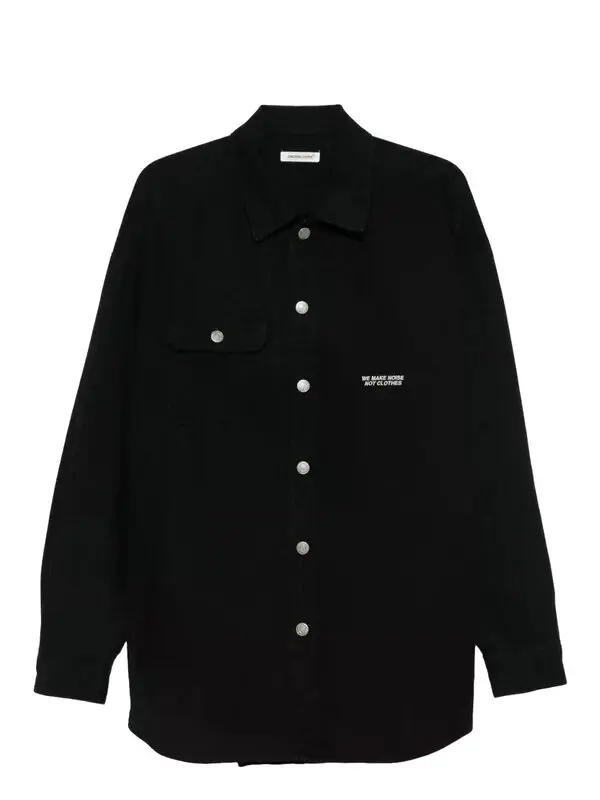 Undercover Button-fastening Shirt - Black