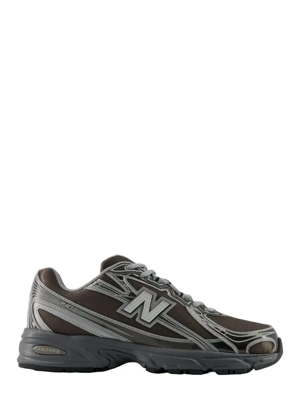 NEW BALANCE 740 Sneakers - Black Metallic With Castlerock Pfp