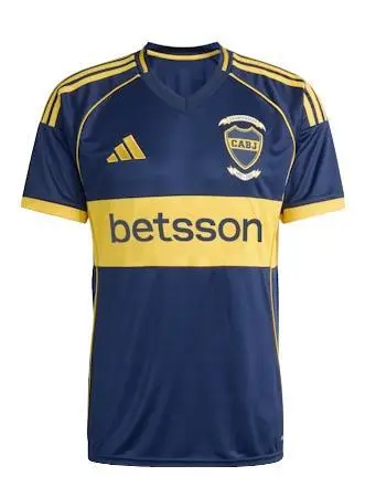 Adidas Boca 25/26 Home Jersey - Night Indigo Bold Gold