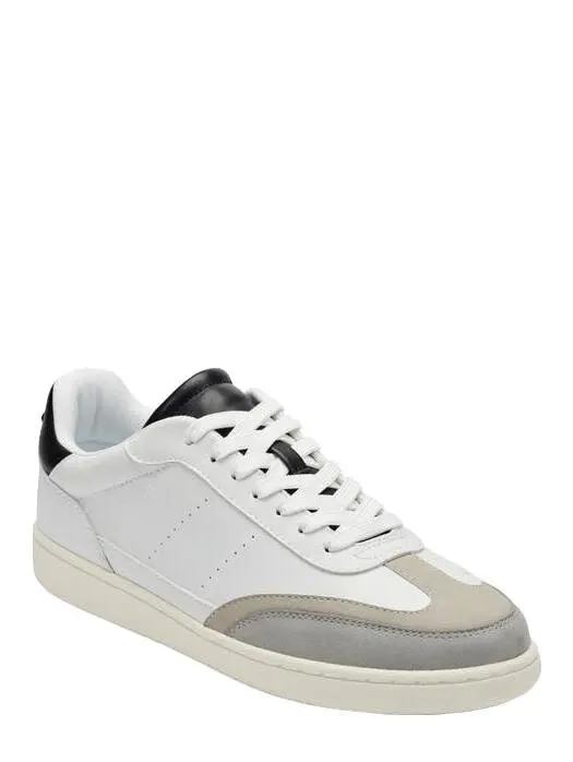 KENNETH COLE Elliot Lace Up Sneakers - White/grey/black
