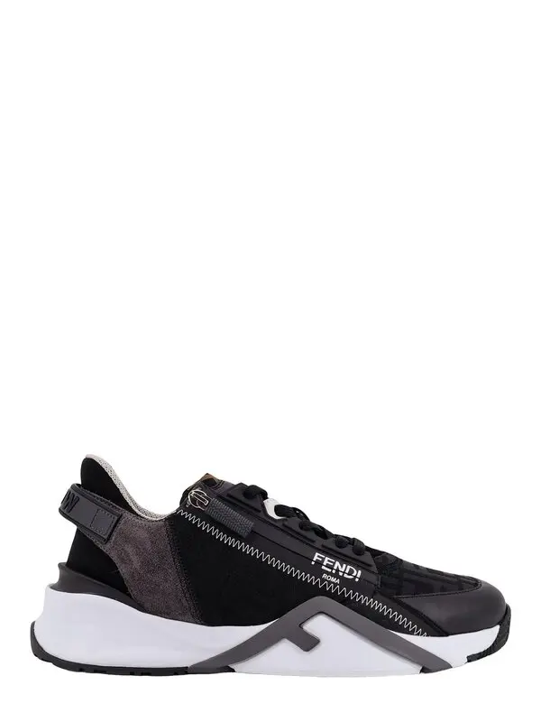 Fendi Flow Slip-on Sneakers - Black