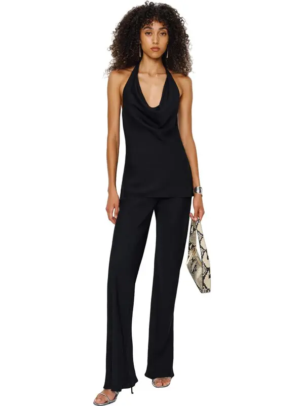 REFORMATION Mina Two Piece - Black