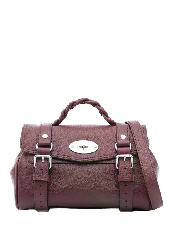 Mulberry Mini Alexa Buckle Satchel - Red