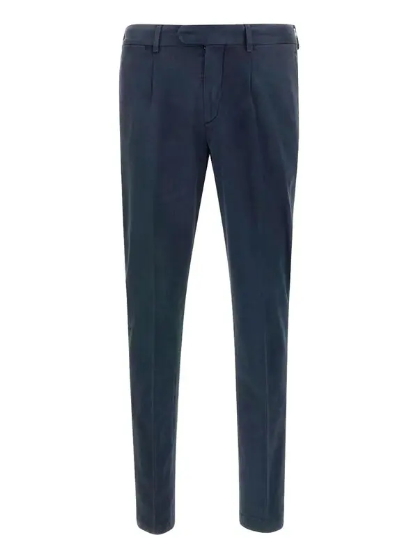 DEVORE INCIPIT Single-pleat Trousers - Blue