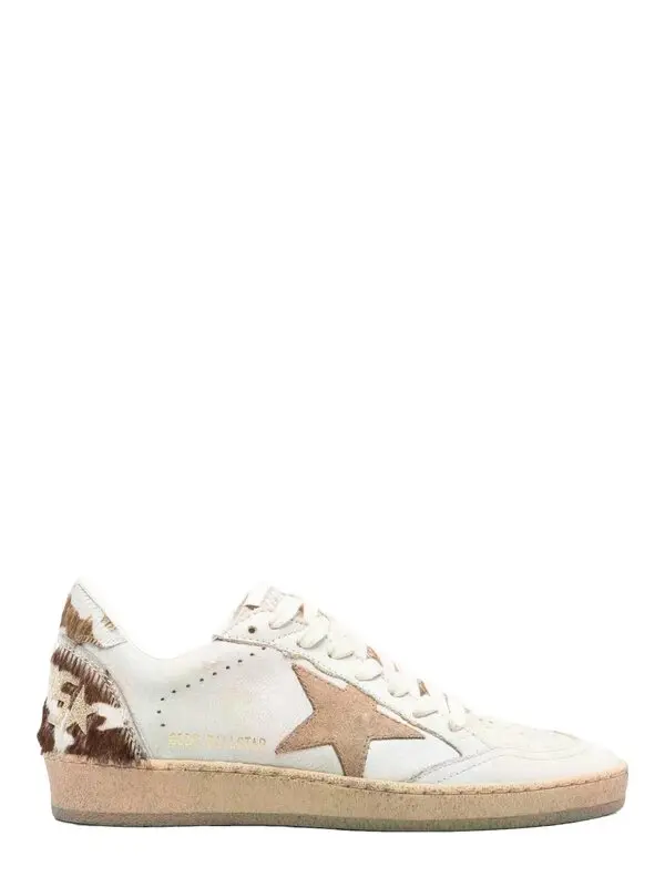 GOLDEN GOOSE Ball Star Platform Sneakers - White