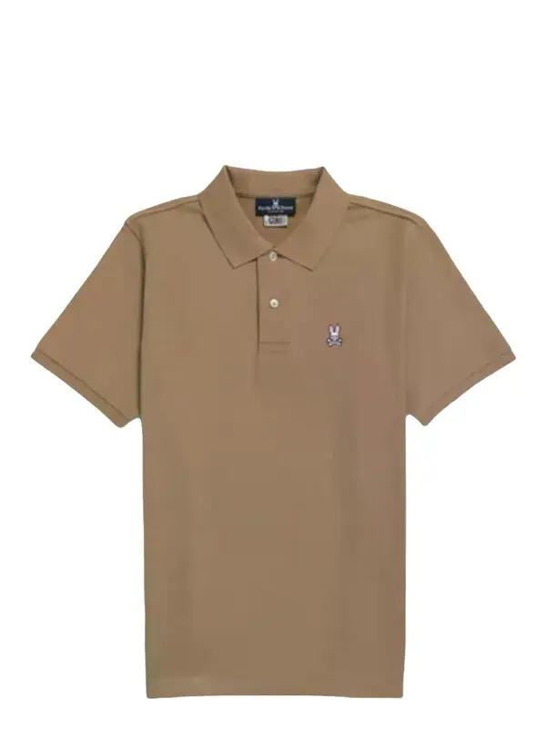 Psycho Bunny Cotton Polo Shirt - Brown