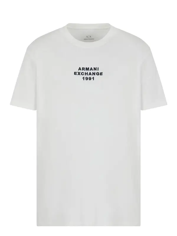 Armani Exchange Logo-print T-shirt - White