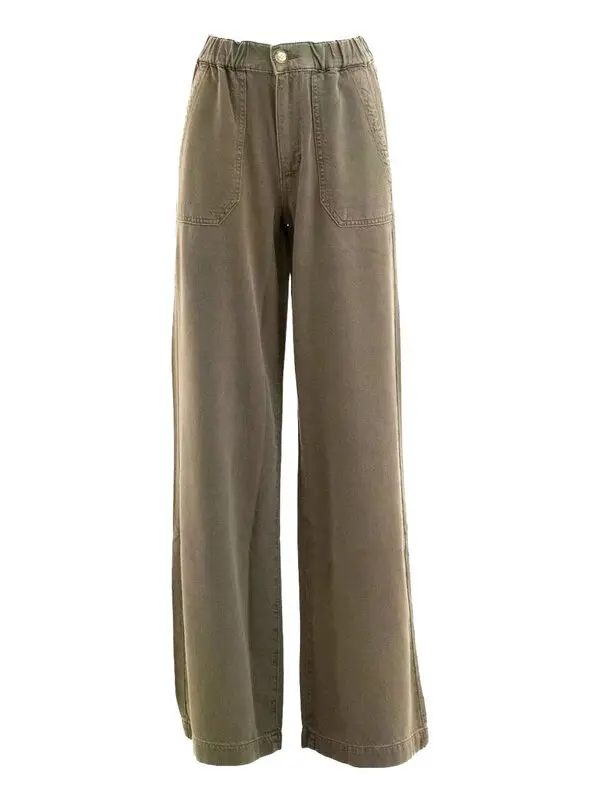 Paige Pocket Trousers - Green