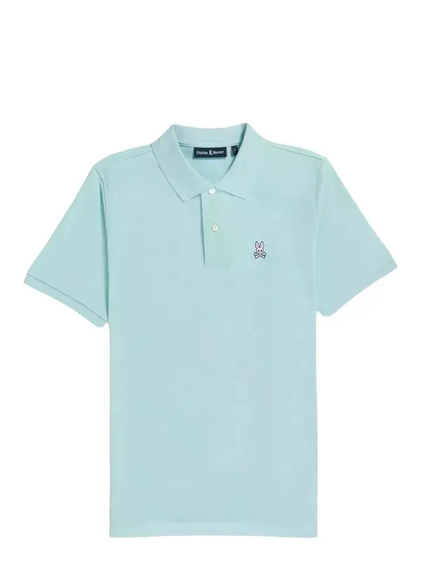 Psycho Bunny Cotton Polo Shirt - Blue
