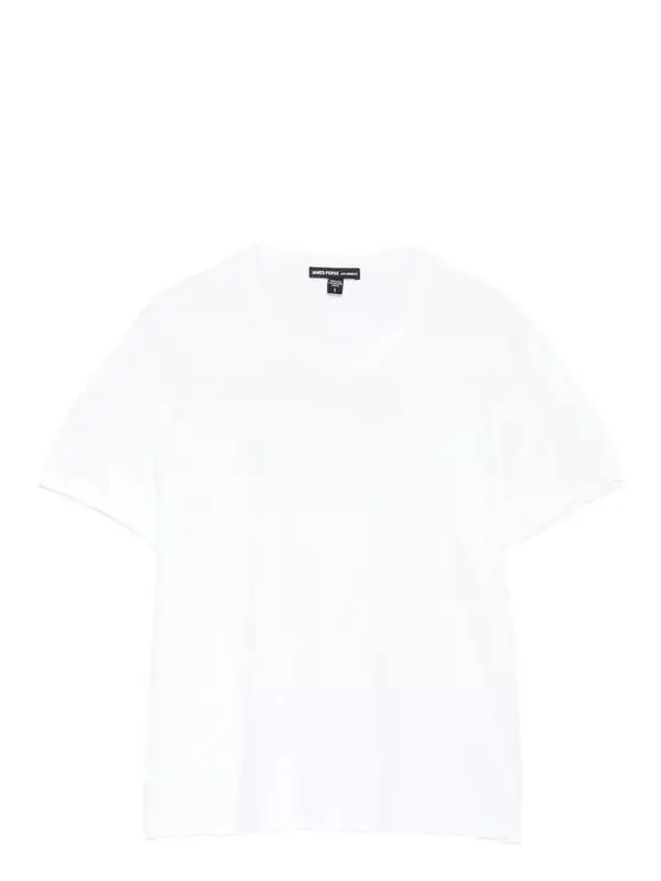 JAMES PERSE Cotton Short-sleeve T-shirt - White