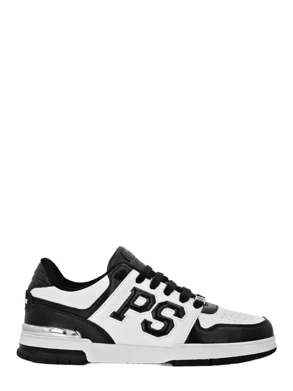 PLEIN SPORT Logo-embellished Sneakers - White