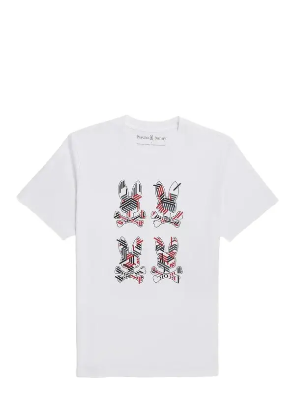 Psycho Bunny Graphic-print T-shirt - White