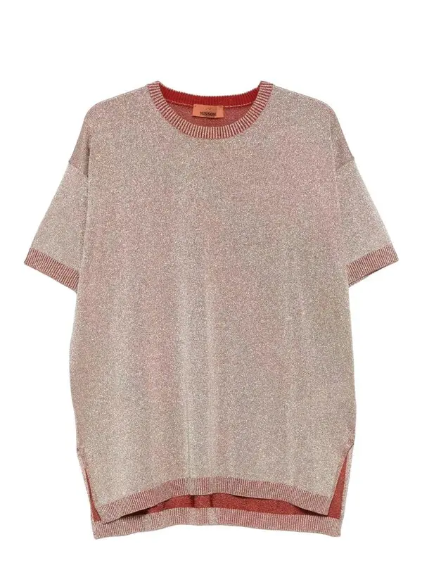 Missoni Metallic-effect Top - Red