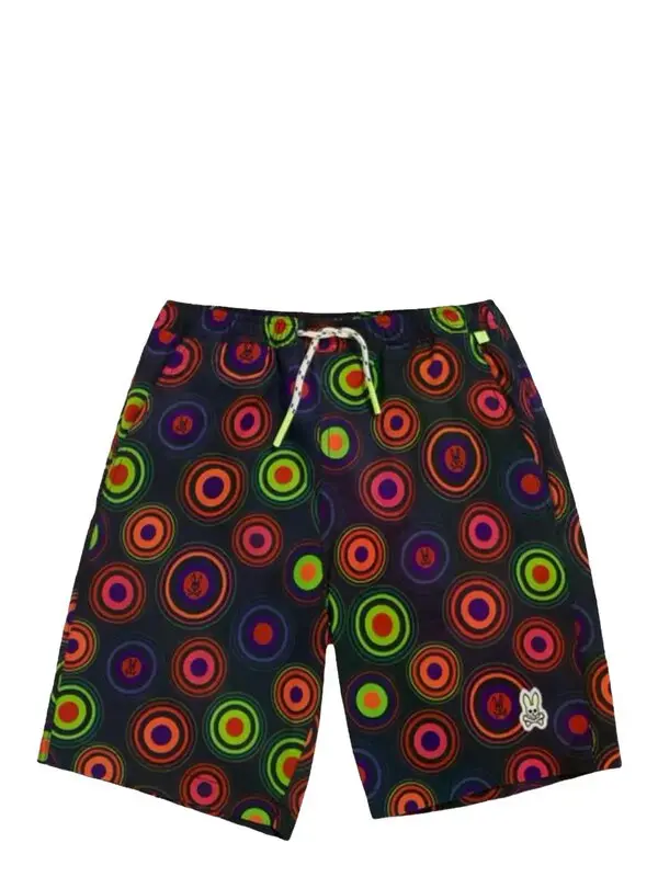 Psycho Bunny Concentric-circle Swim Shorts - Blue