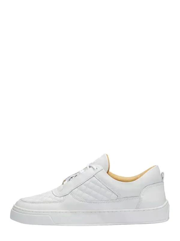 LEANDRO LOPES Faísca Quilted-pattern Sneakers - White