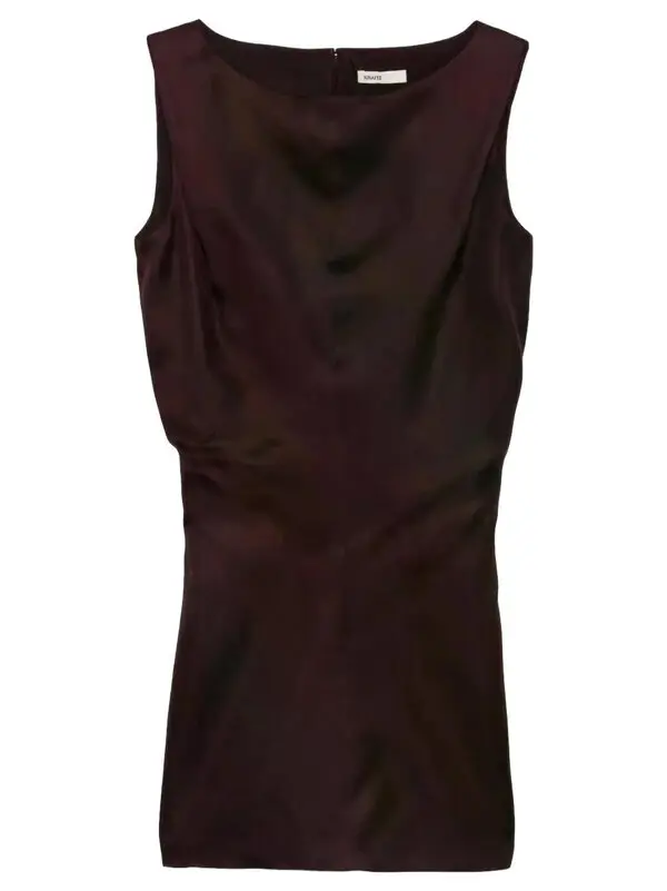 Khaite Toma Mini Dress - Red