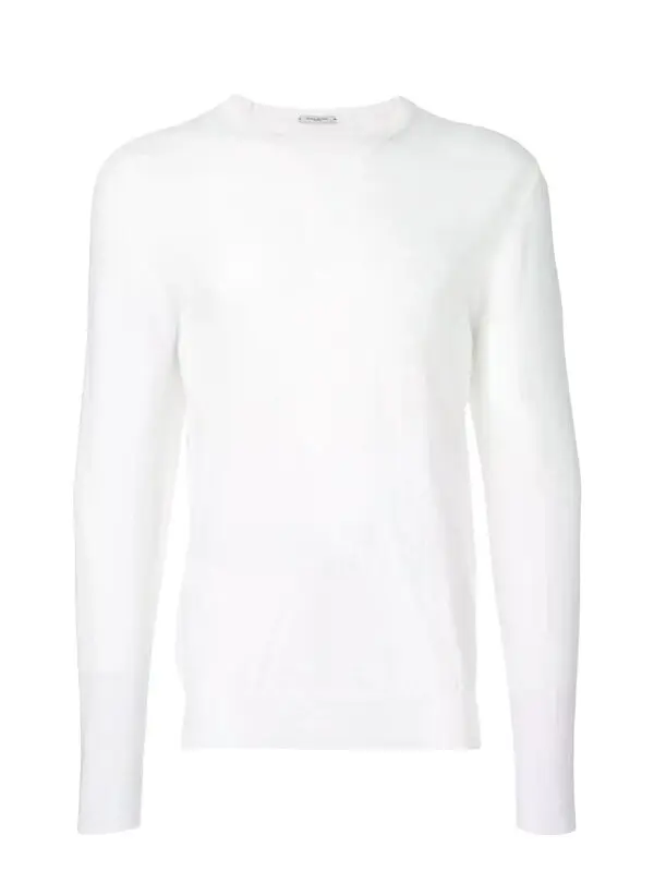 PAOLO PECORA Crew-neck Sweatshirt - White