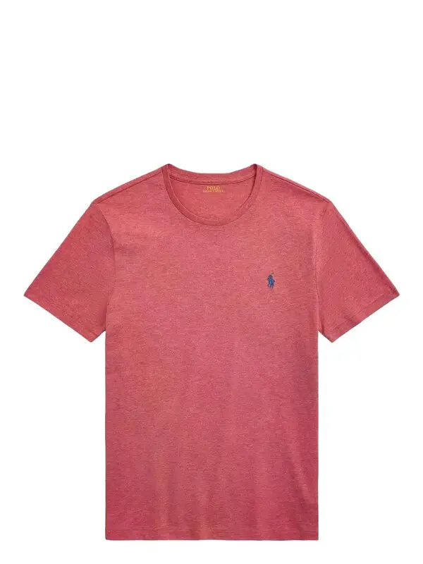 Polo Ralph Lauren Embroidered-logo T-shirt - Pink