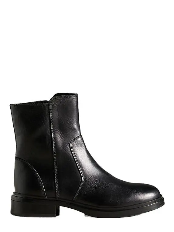 Anthropologie Short Riding Boots - Black