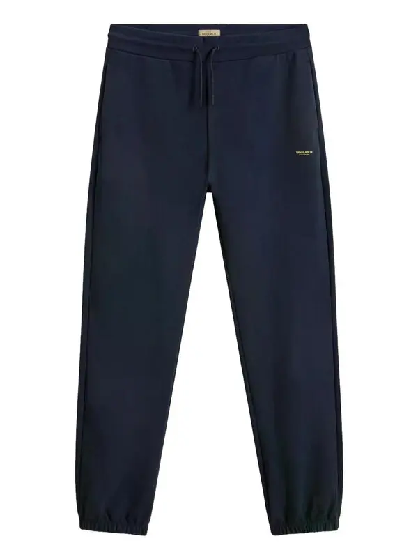 Woolrich Logo-embroidered Sweatpants - Blue