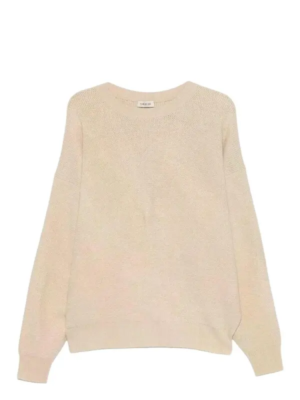 Fear Of God Round-neck Wool Sweater - Neutrals