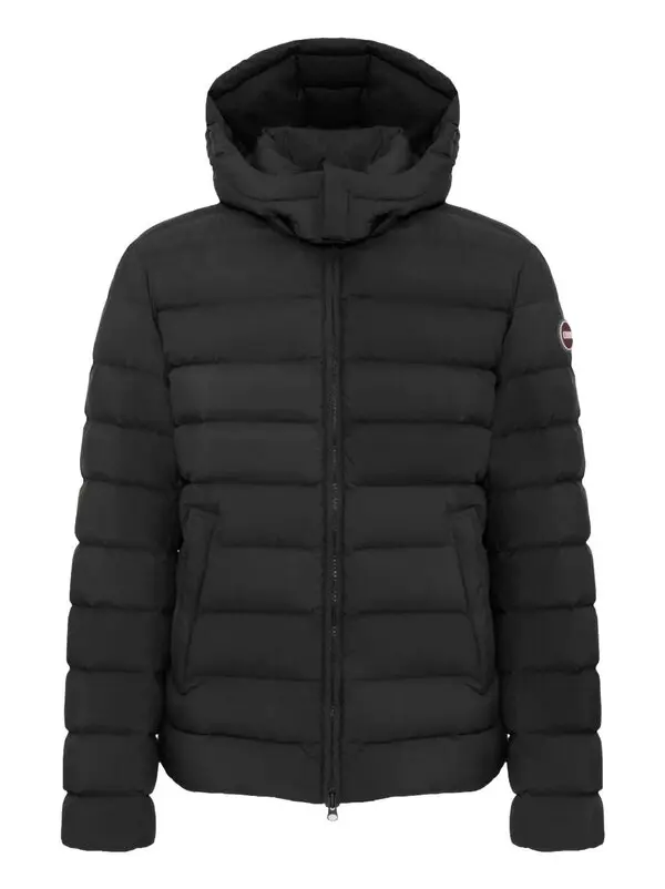 COLMAR Hooded Quilted Jacket - Black