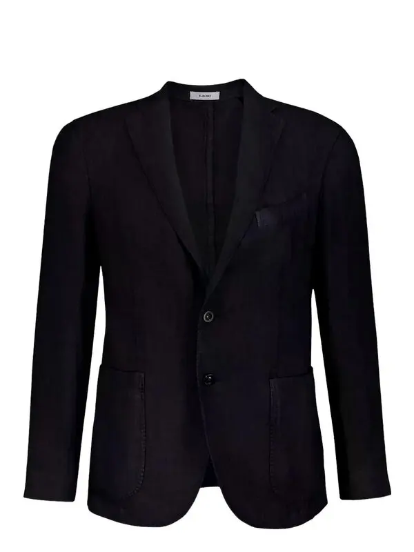 Boglioli Single-breasted Blazer - Black