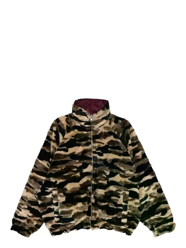 PDF Camouflage-print Jacket - Neutrals