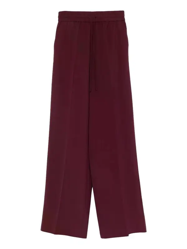 TWINSET Wide Leg Trousers - Red