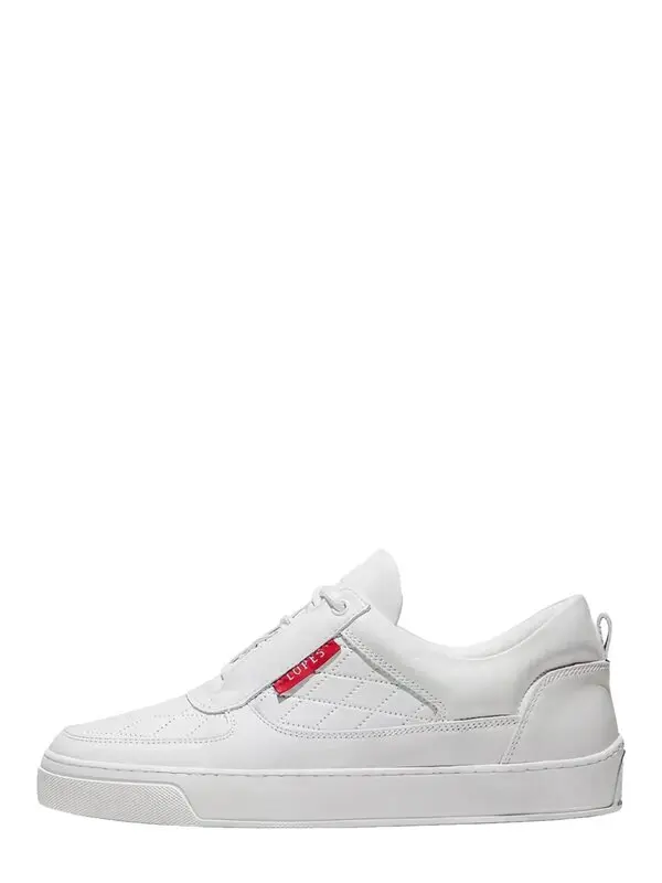 LEANDRO LOPES Low-top Lace-up Sneakers - White