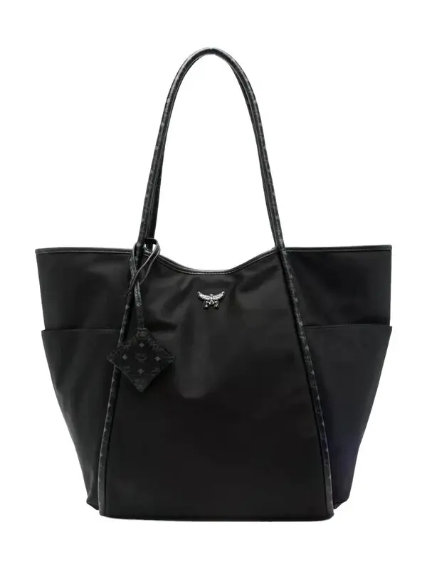 Mcm Aren Tote Bag - Black