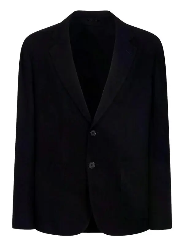 Giorgio Armani Single-breasted Blazer - Blue