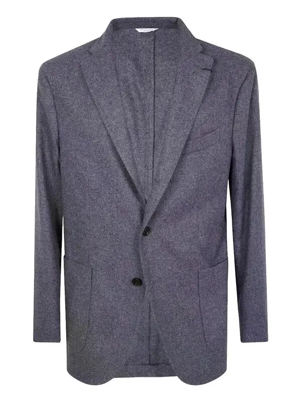 Boglioli Wool Blazer - 0860 Medium Grey