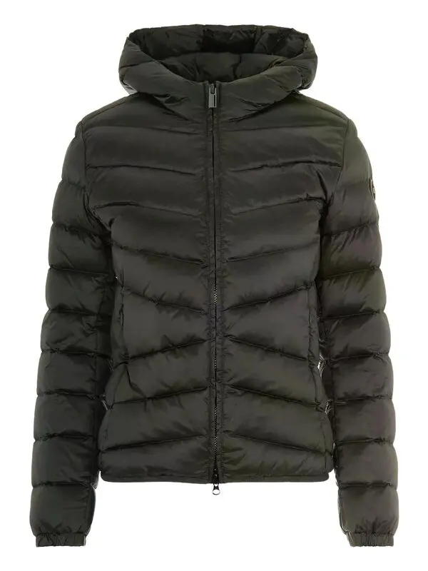 COLMAR Quilted Hooded Jacket - Green