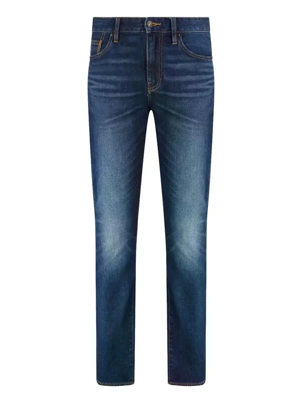 Armani Exchange Straight-leg Jeans - Blue