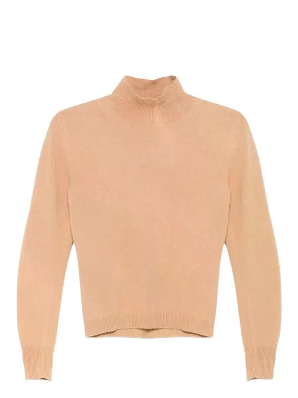 Marella High-neck Sweater - Neutrals
