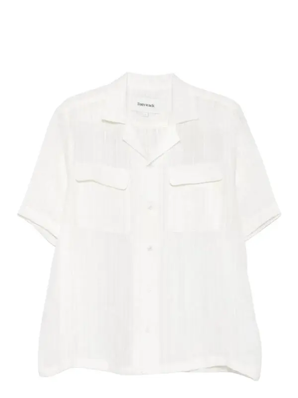 TONYWACK Linen Shirt - White