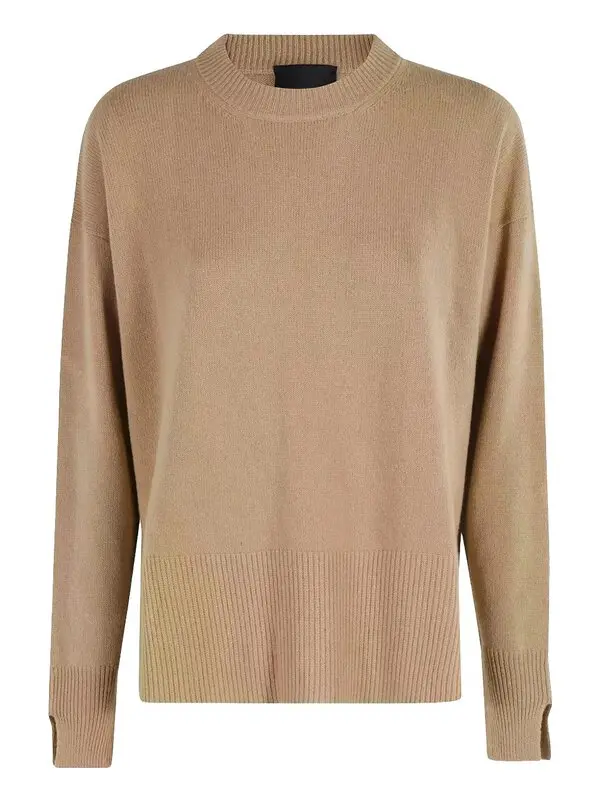 ROBERTO COLLINA Cashmere-silk Blend Sweater - Neutrals