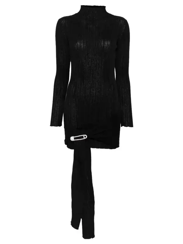 Giuseppe Di Morabito Safety-pin Detailed Dress - Black