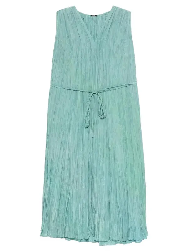 JOSEPH Pleated Midi Dress - Green
