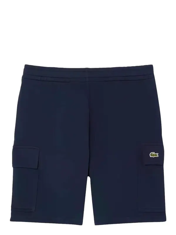 Lacoste Cotton Cargo-pocket Shorts - Blue