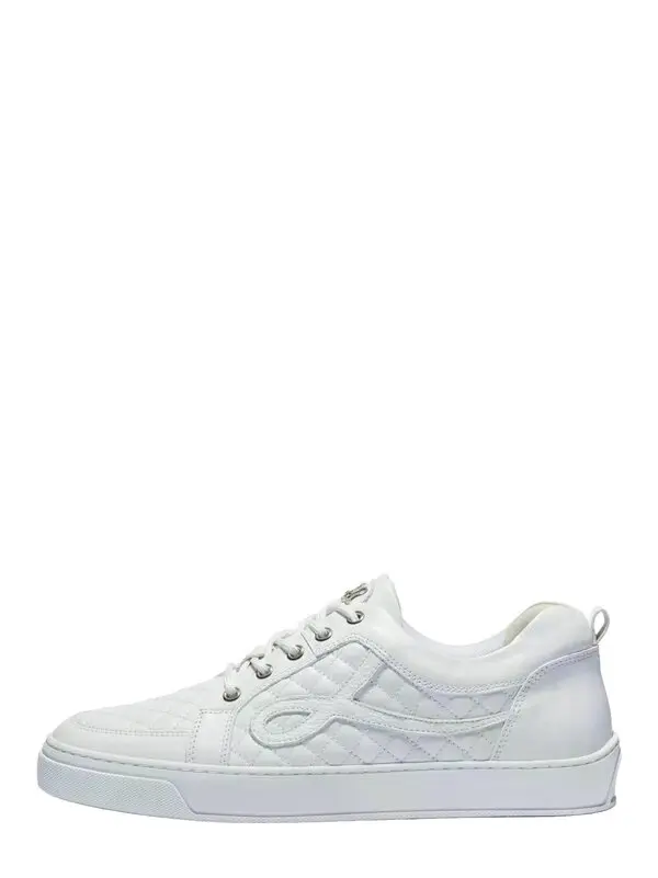 LEANDRO LOPES Ezio Quilted Sneakers - White