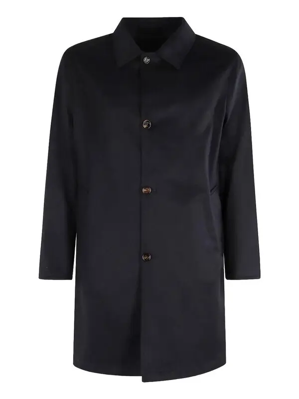 KIRED Button-up Shirt Jacket - Blue