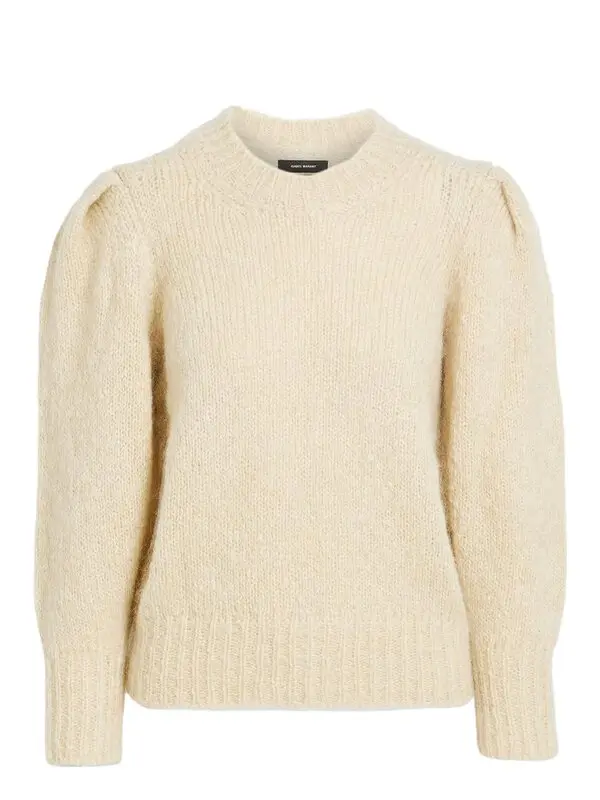 Isabel Marant Emma Mohair-blend Sweater - Beige