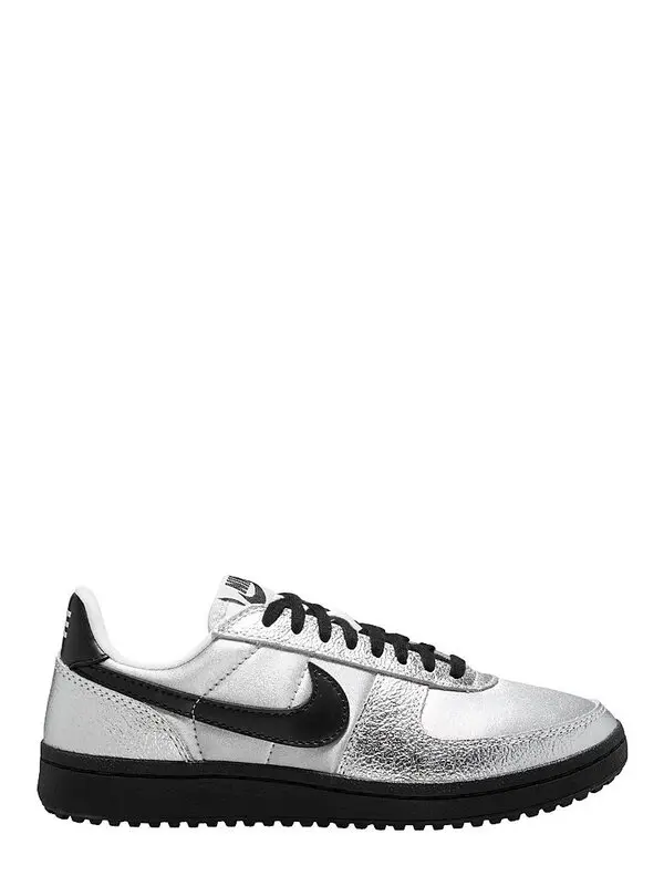Nike Field General Sneakers - Metallic Silver/black