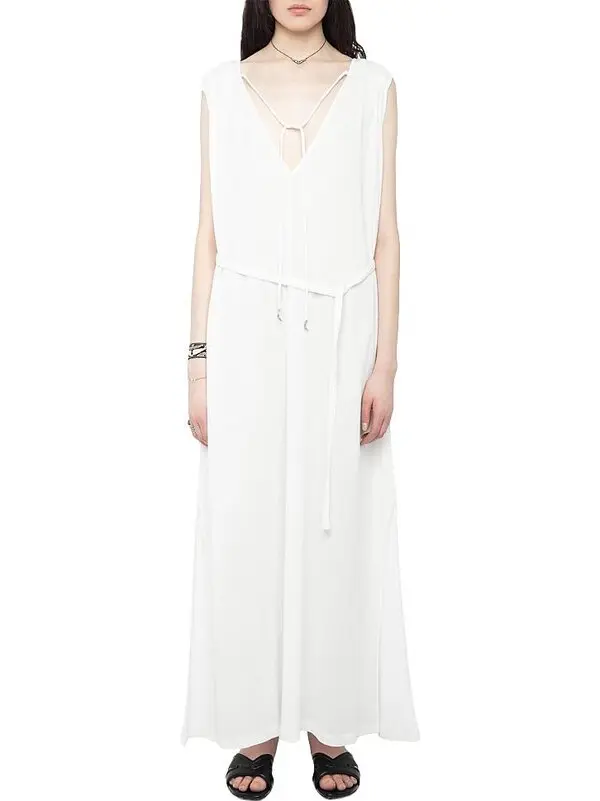 Zadig&Voltaire Long Cotton Gauze Dress - Judo