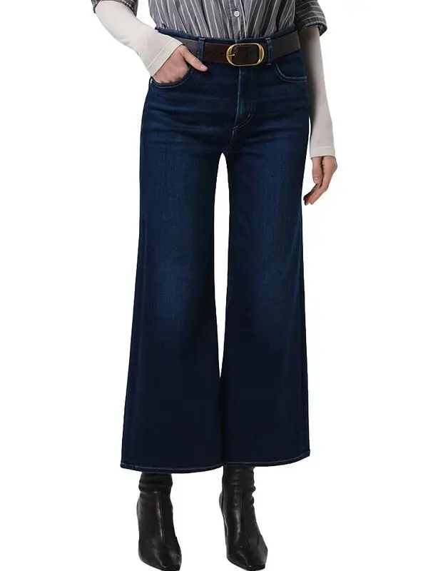 Citizens Of Humanity Lyra Wide-leg Cropped Jeans - Dakota